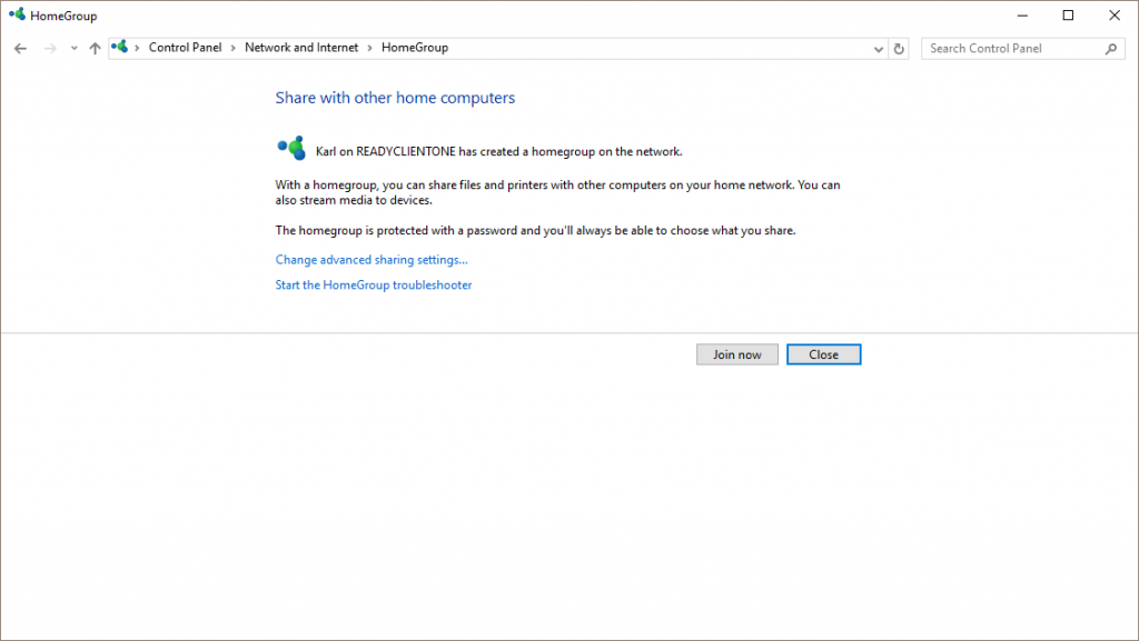 How to set up a Windows Homegroup | Wright & Brown